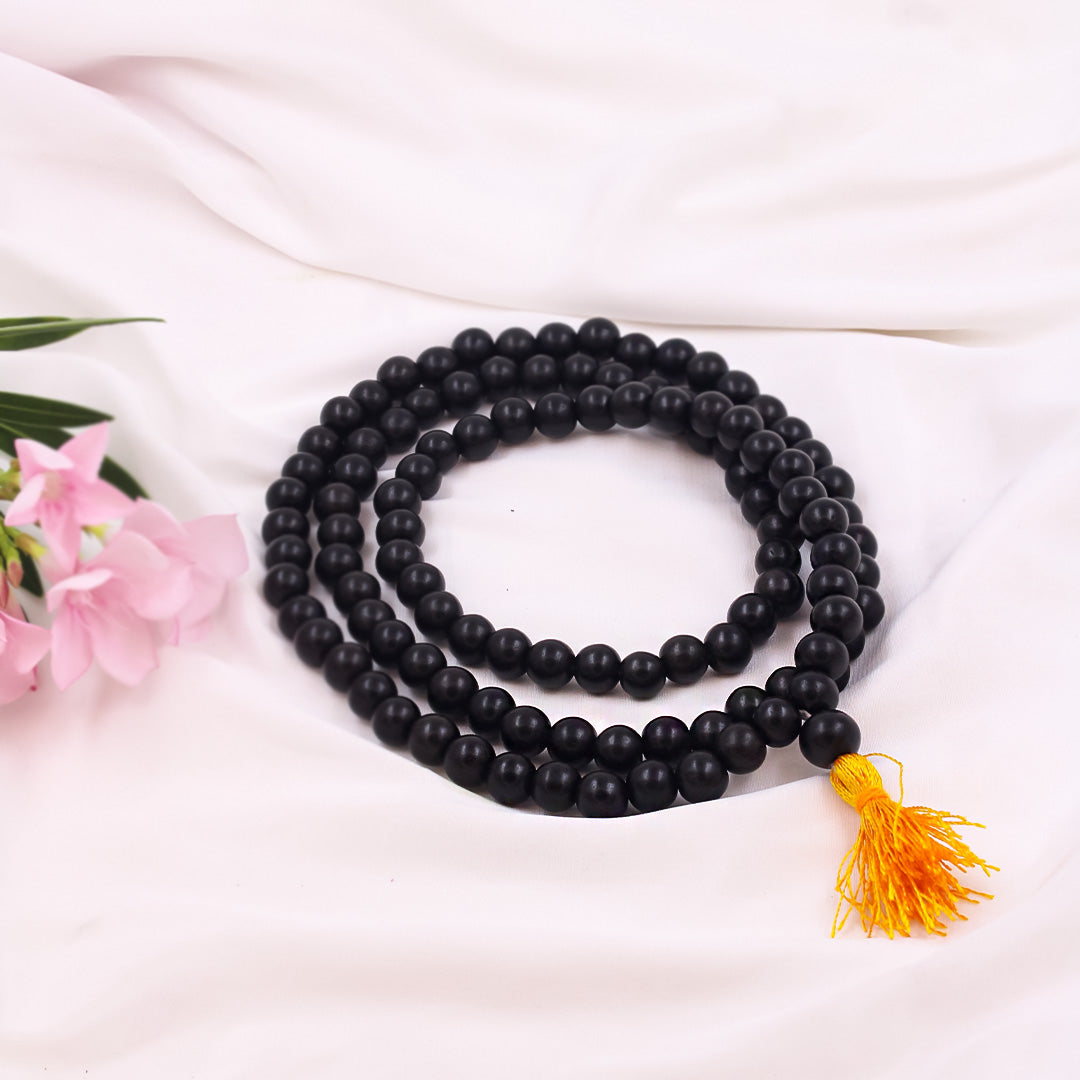 Buy Original Karungali Malai 108 Beads Ebony Mala -Divine Hindu