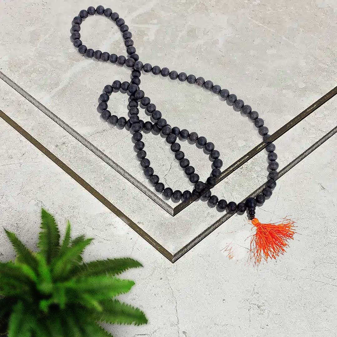 Buy Original Karungali Malai 108-Beads Ebony Wood | Divine Hindu